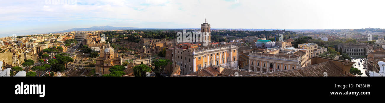 rome east view Stock Photo - Alamy