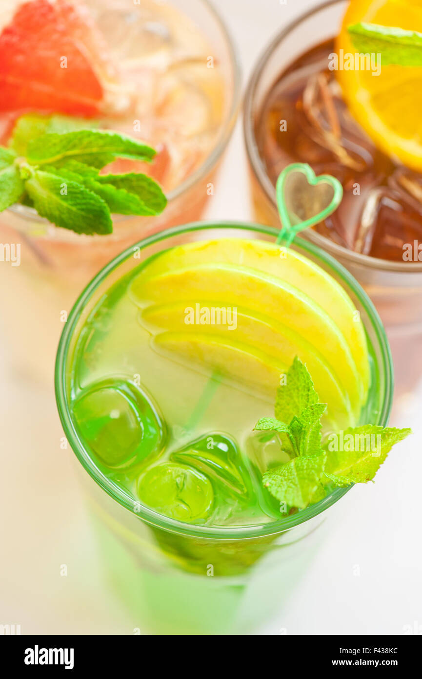 fresh cold tea Stock Photo - Alamy