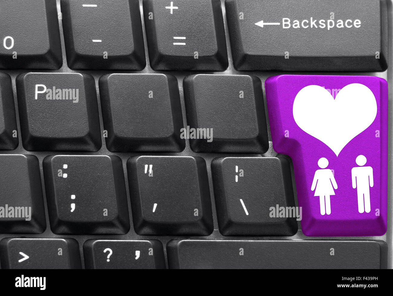 Computer keyboard concept Stock Photo - Alamy