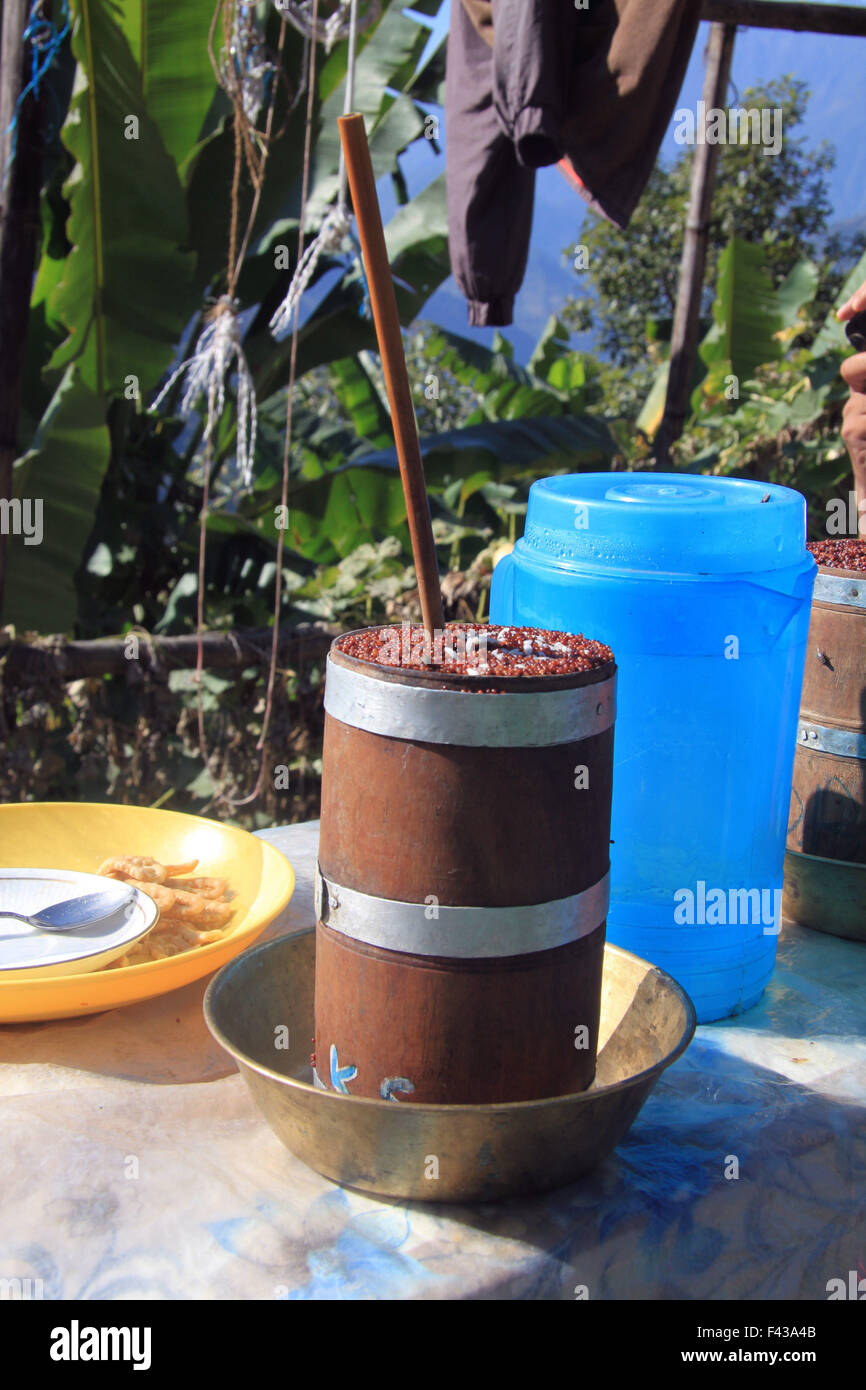 A glass of bhang on a table Stock Photo - Alamy