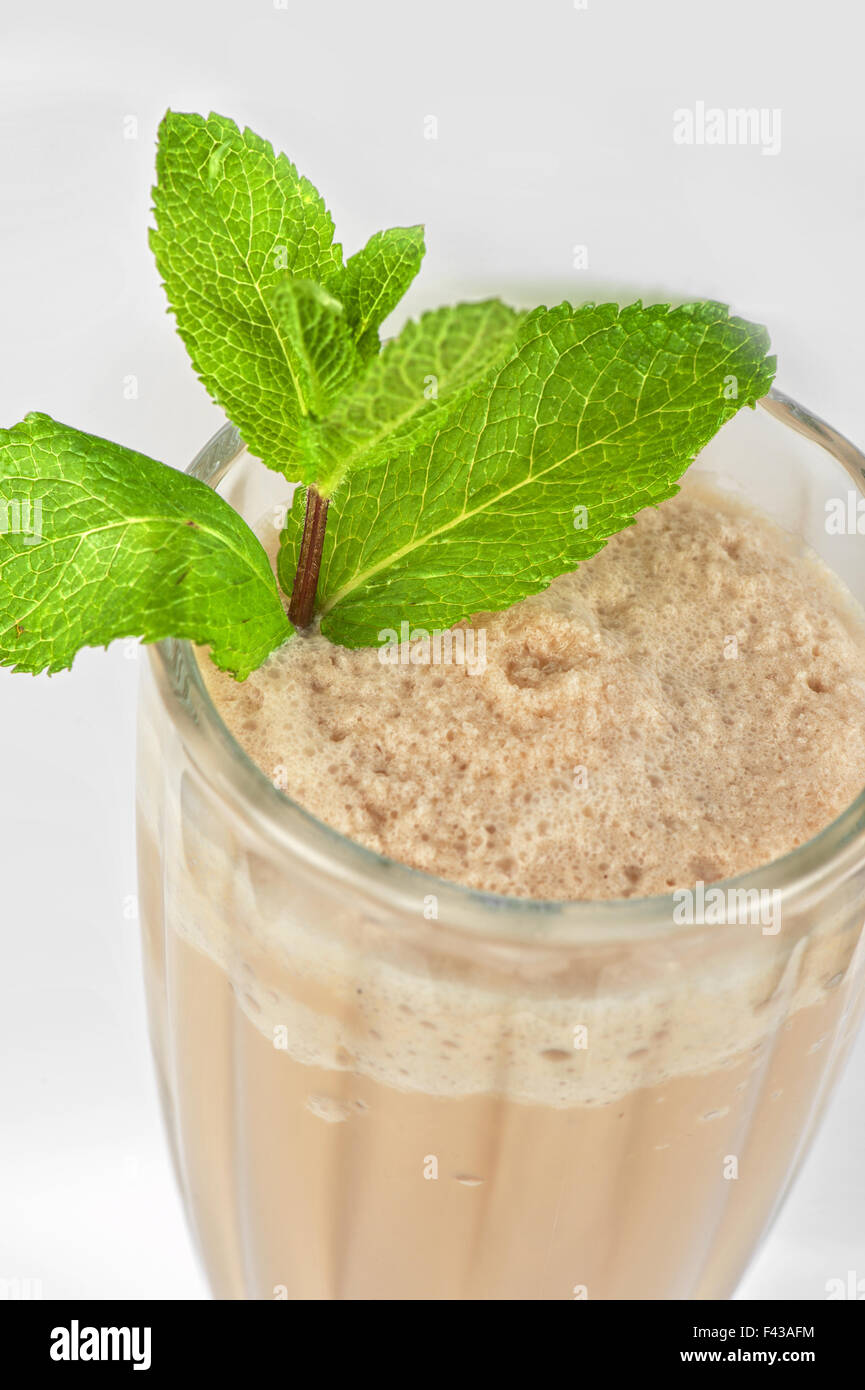 chocolate milk shake Stock Photo - Alamy