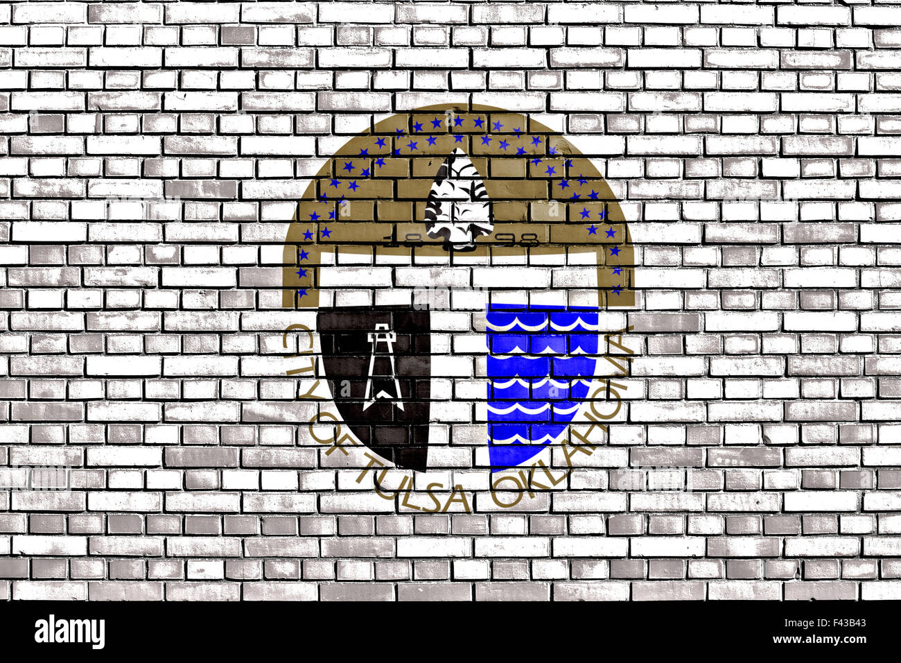 Flag of tulsa hi-res stock photography and images - Alamy