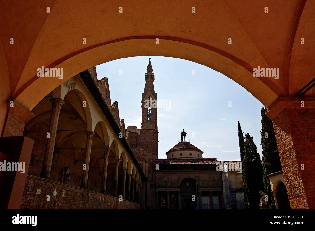 Pazzi chapel florence hi-res stock photography and images - Alamy