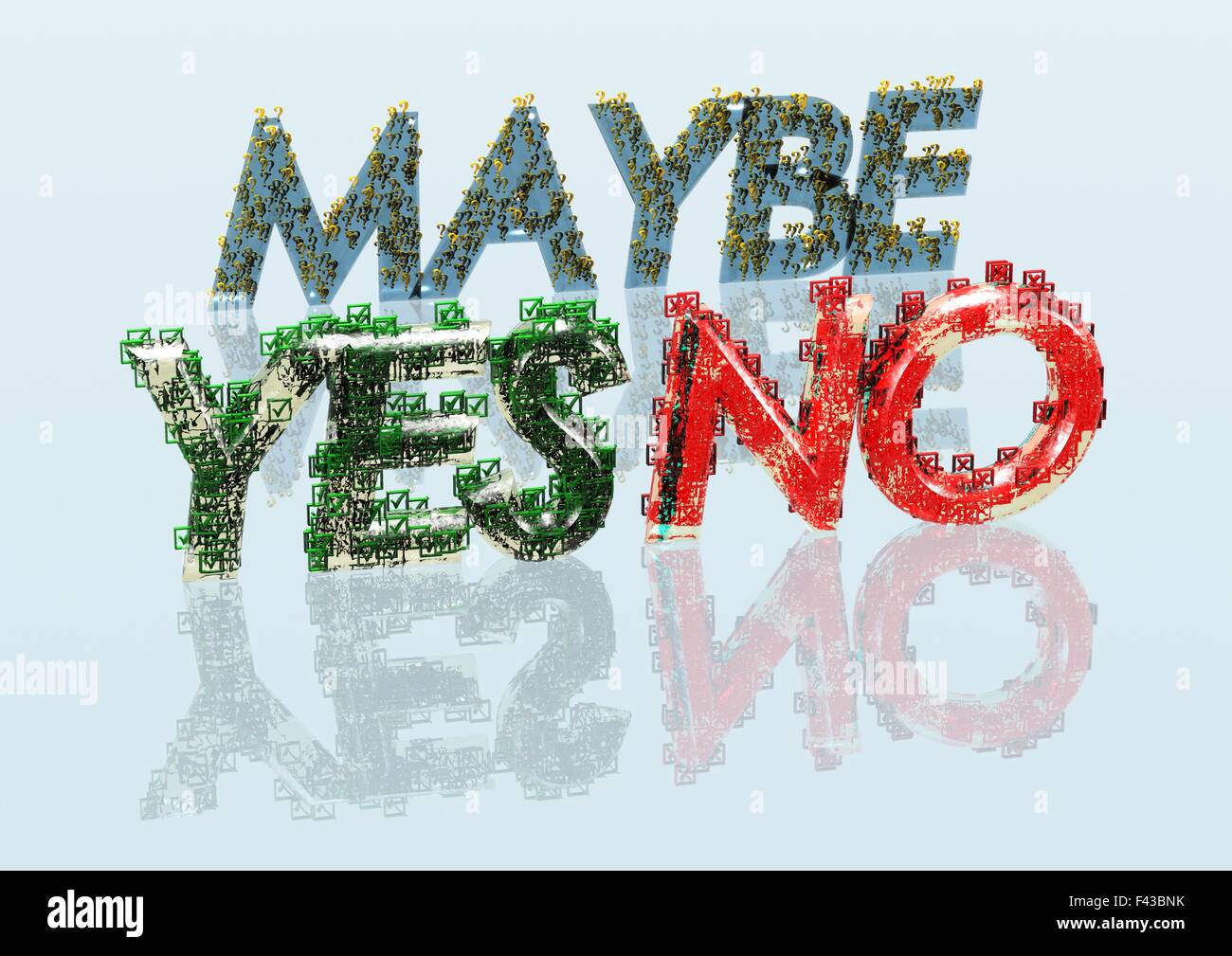 Word yes hi-res stock photography and images - Alamy