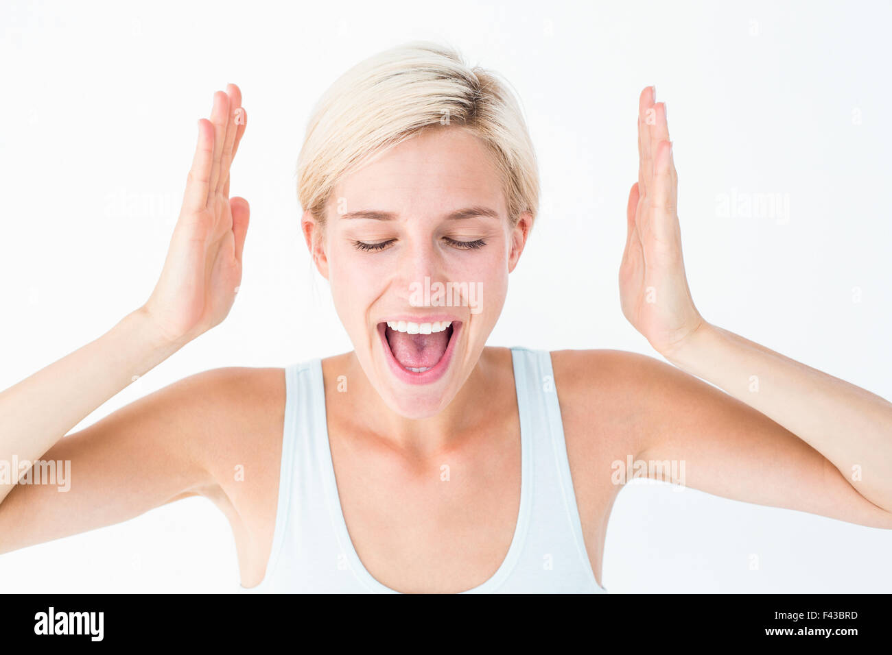 Happy screaming hi-res stock photography and images - Alamy
