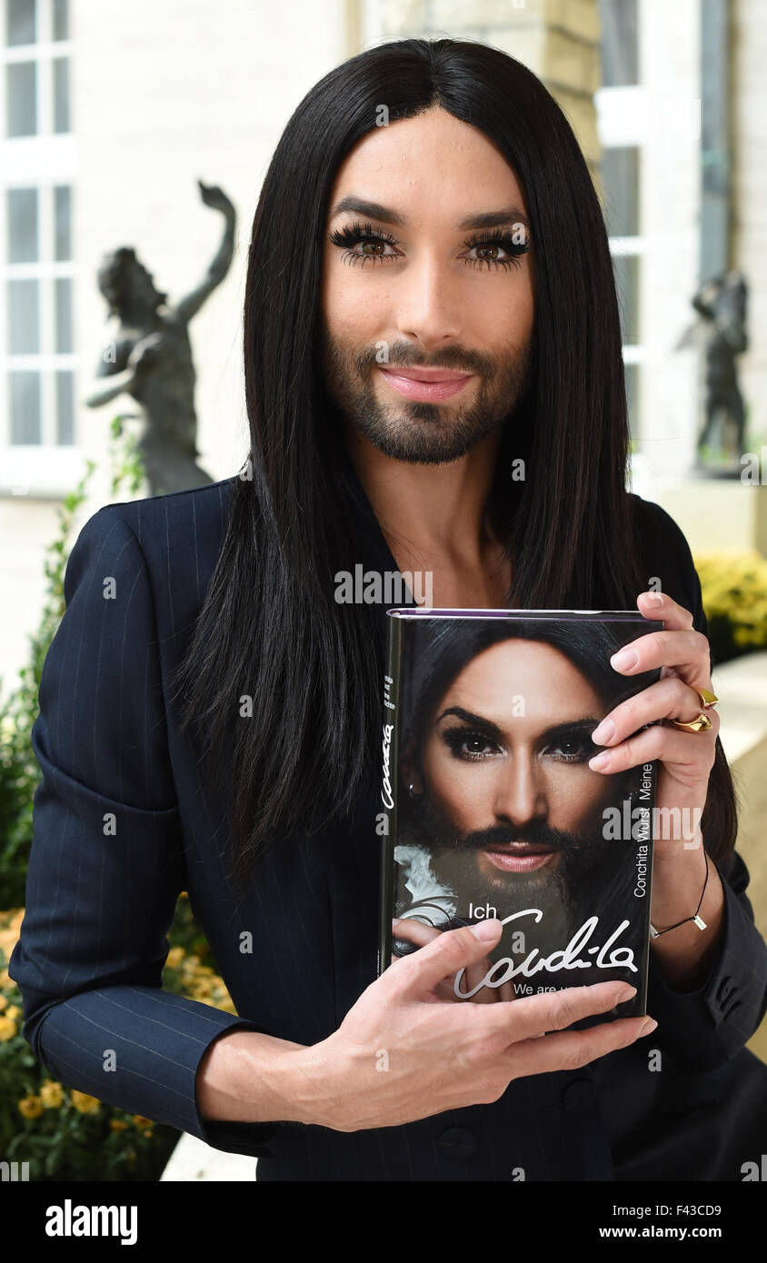 Exclusive: Austrian singer Conchita Wurst poses during a photo shooting ...