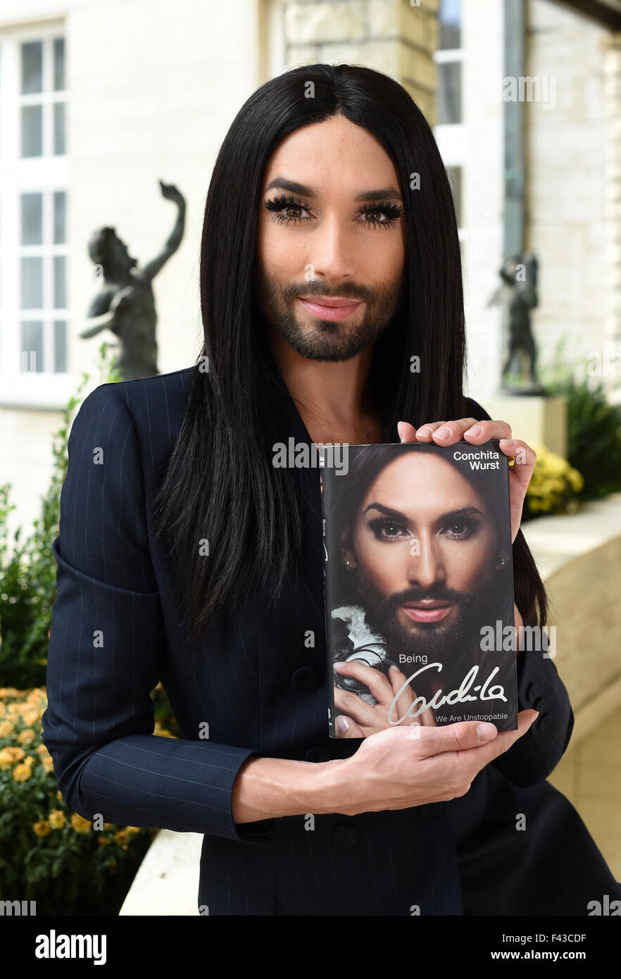 Exclusive: Austrian singer Conchita Wurst poses during a photo shooting ...