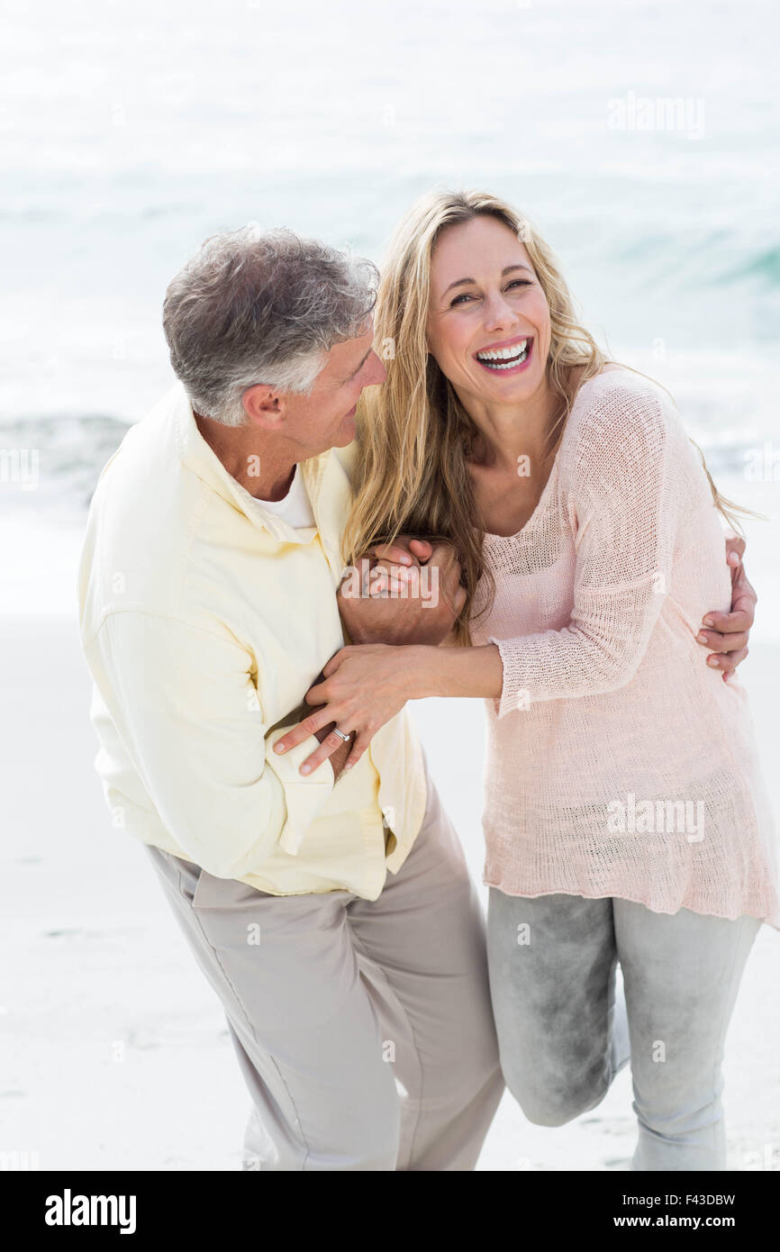 Happy couple having fun together Stock Photo - Alamy