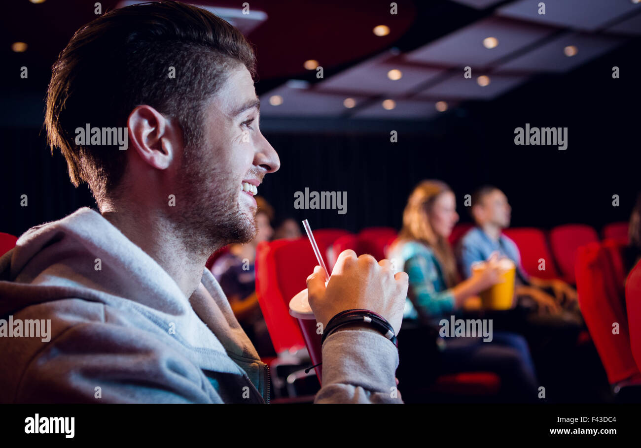People watching a film Stock Photo - Alamy