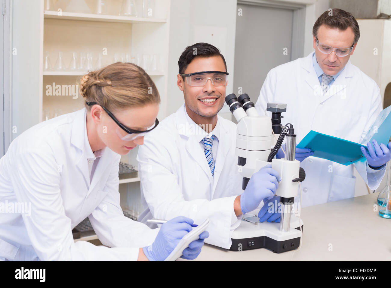 Portrait concentrated medical team hi-res stock photography and images ...