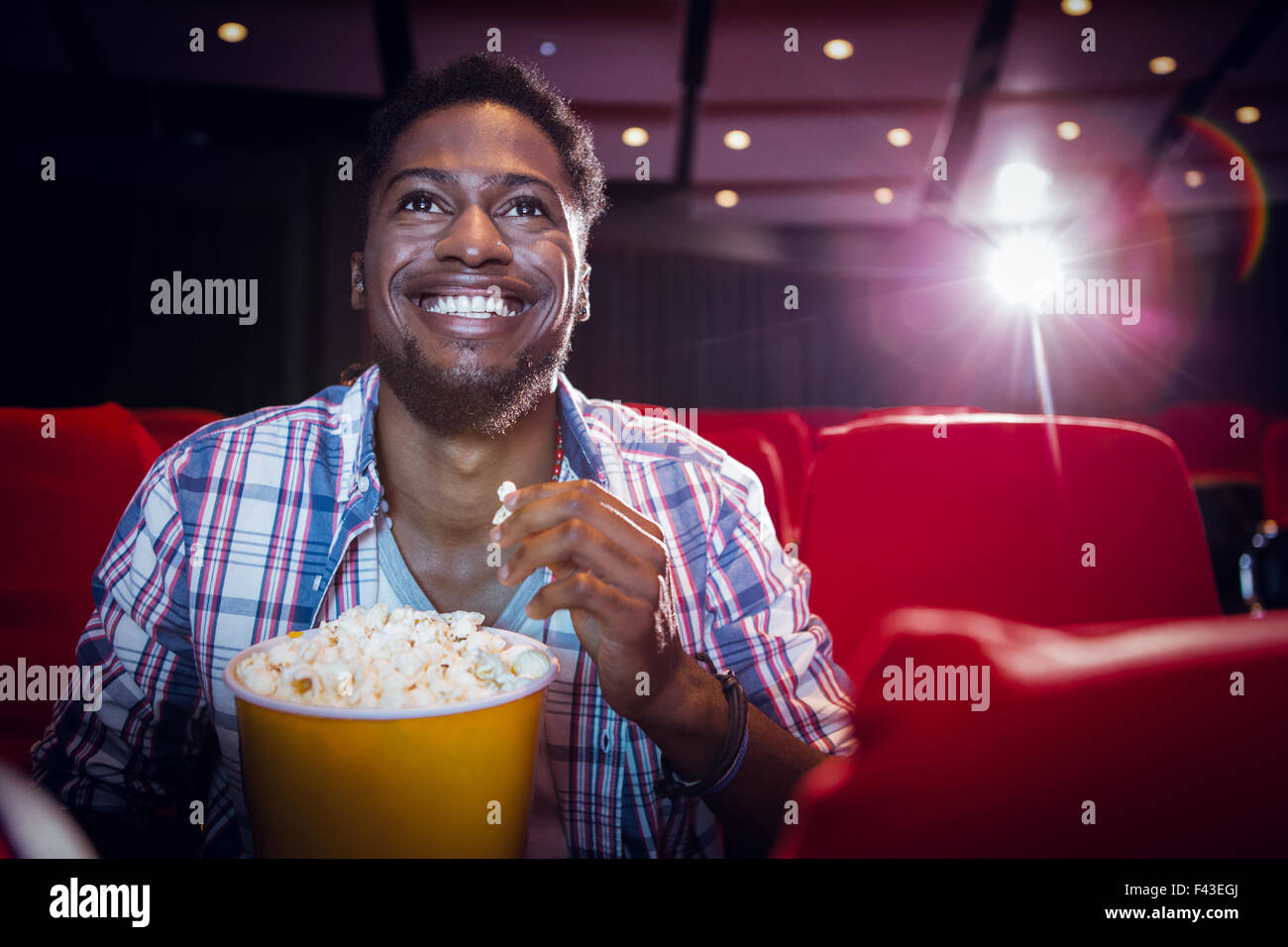 Male 20s cinema watching film hi-res stock photography and images - Alamy