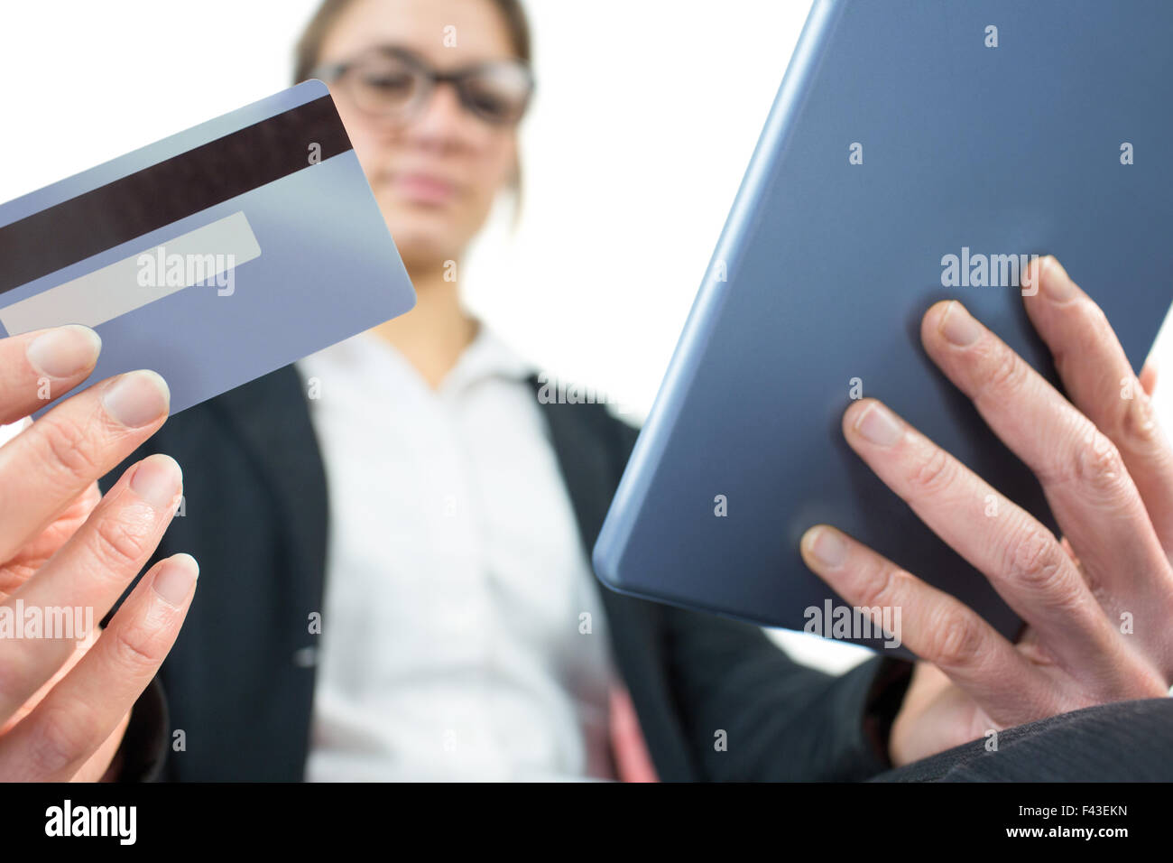 Stylish woman out spending money hi-res stock photography and images ...