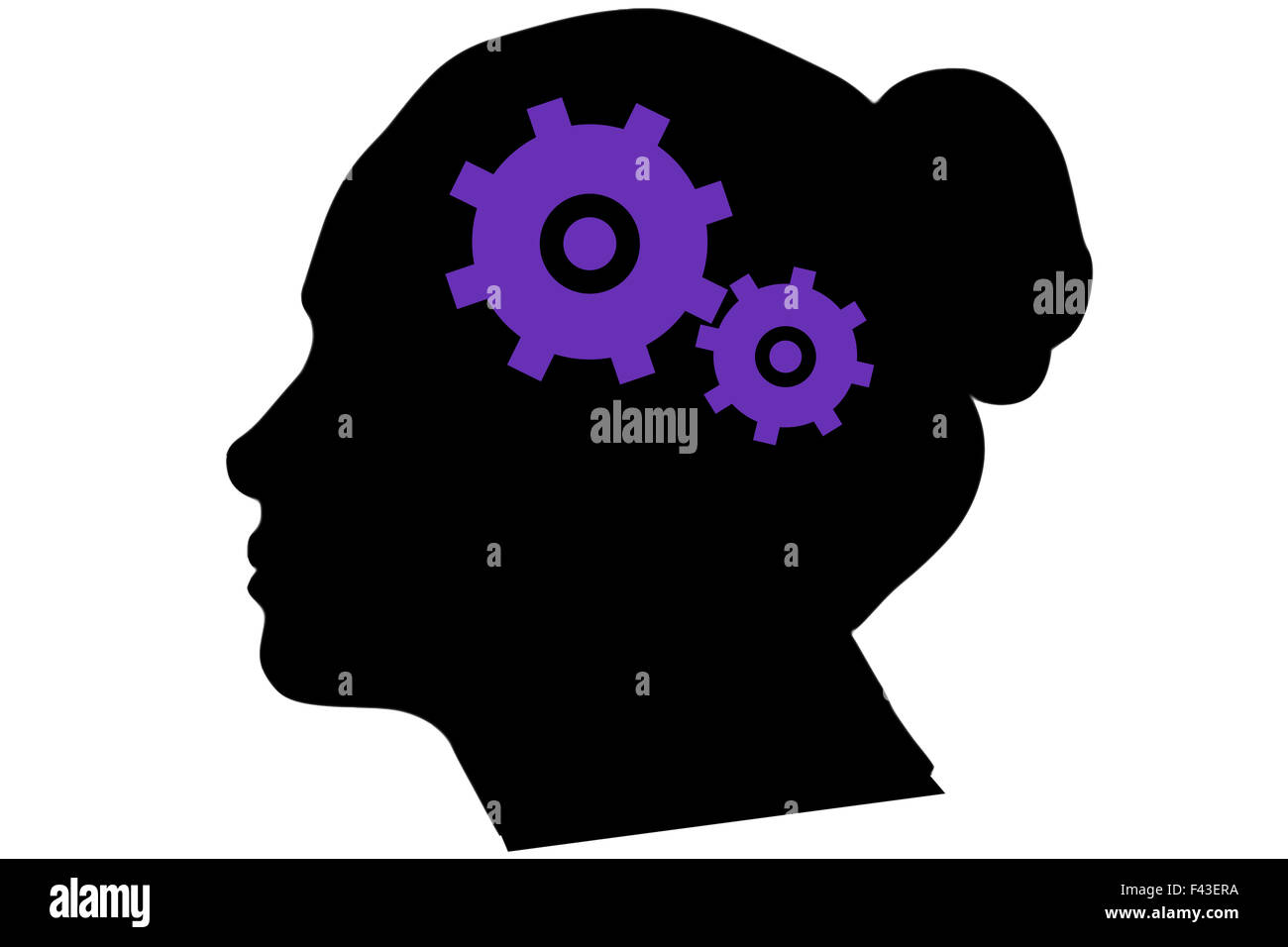 Cog wheel head hi-res stock photography and images - Alamy