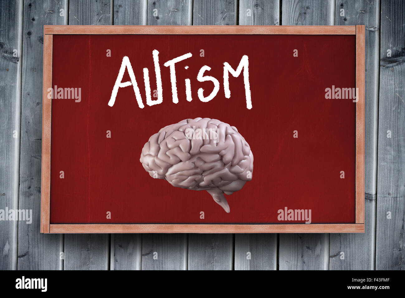 Composite image of brain Stock Photo - Alamy