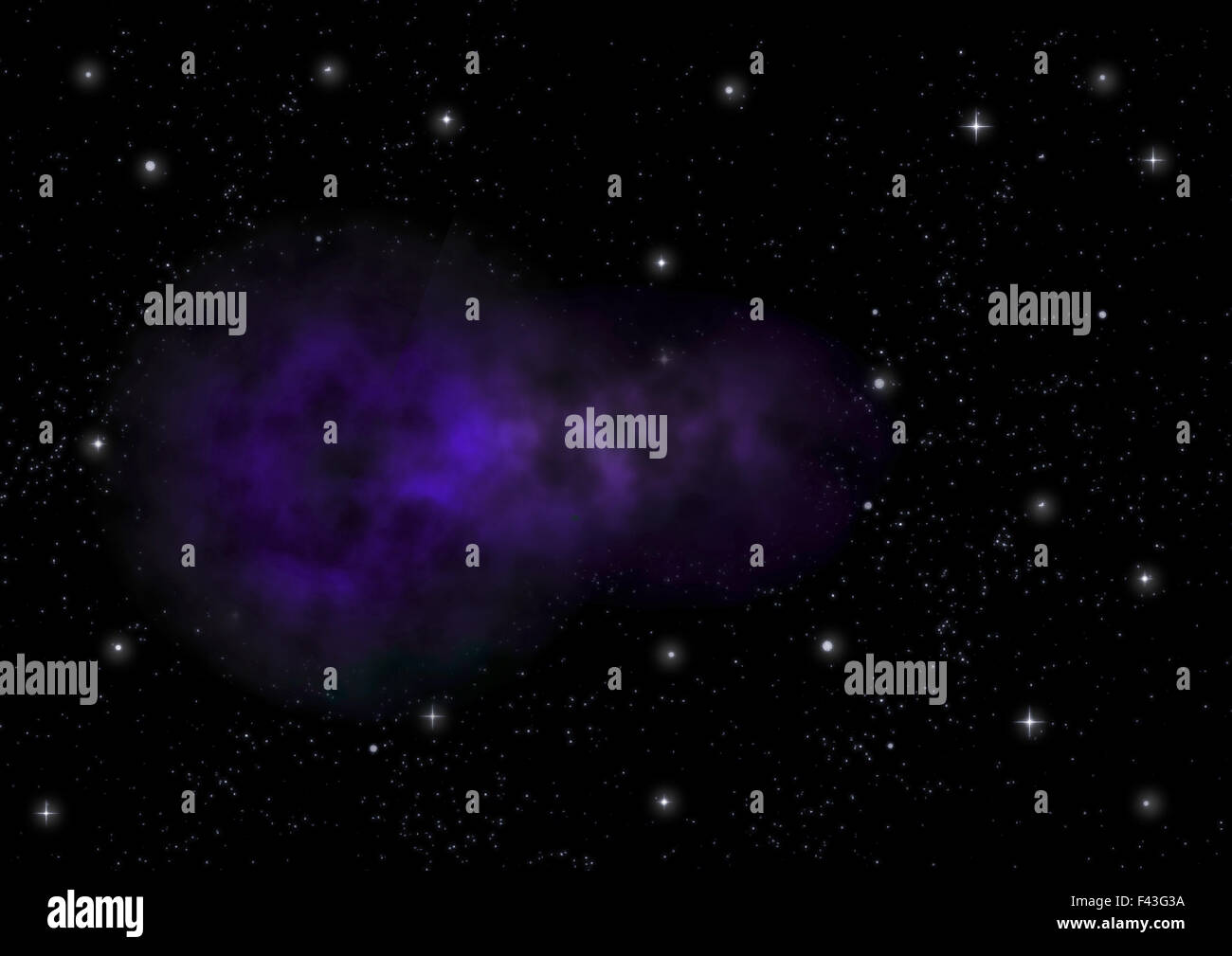 Small part of an infinite star field Stock Photo - Alamy