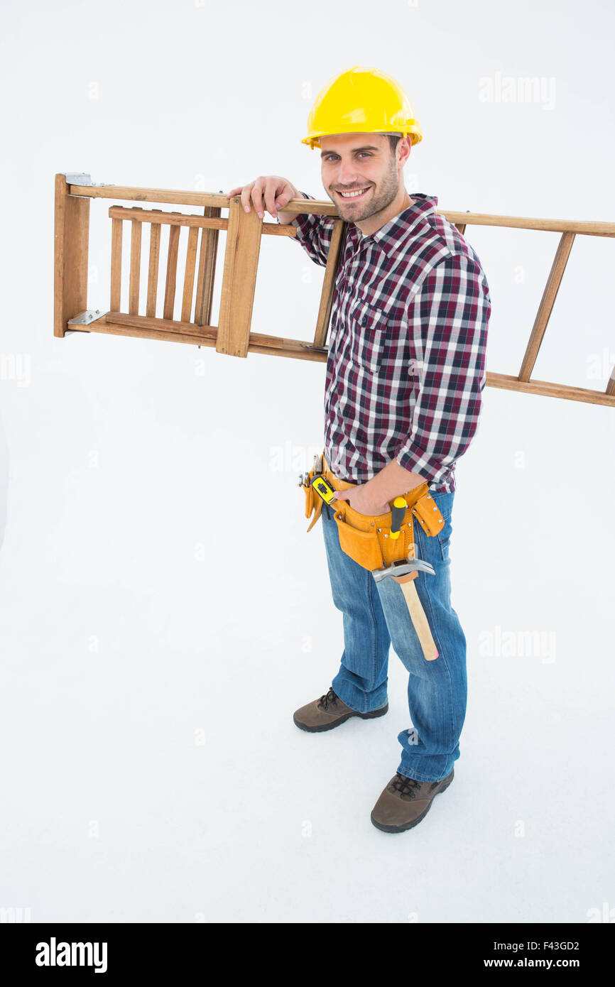 Handyman ladder hi-res stock photography and images - Alamy