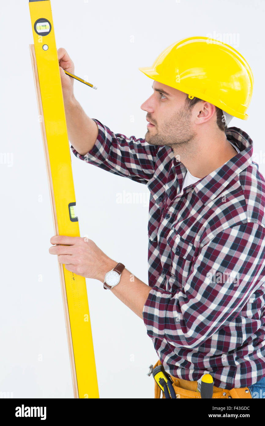 Level marking hi-res stock photography and images - Alamy