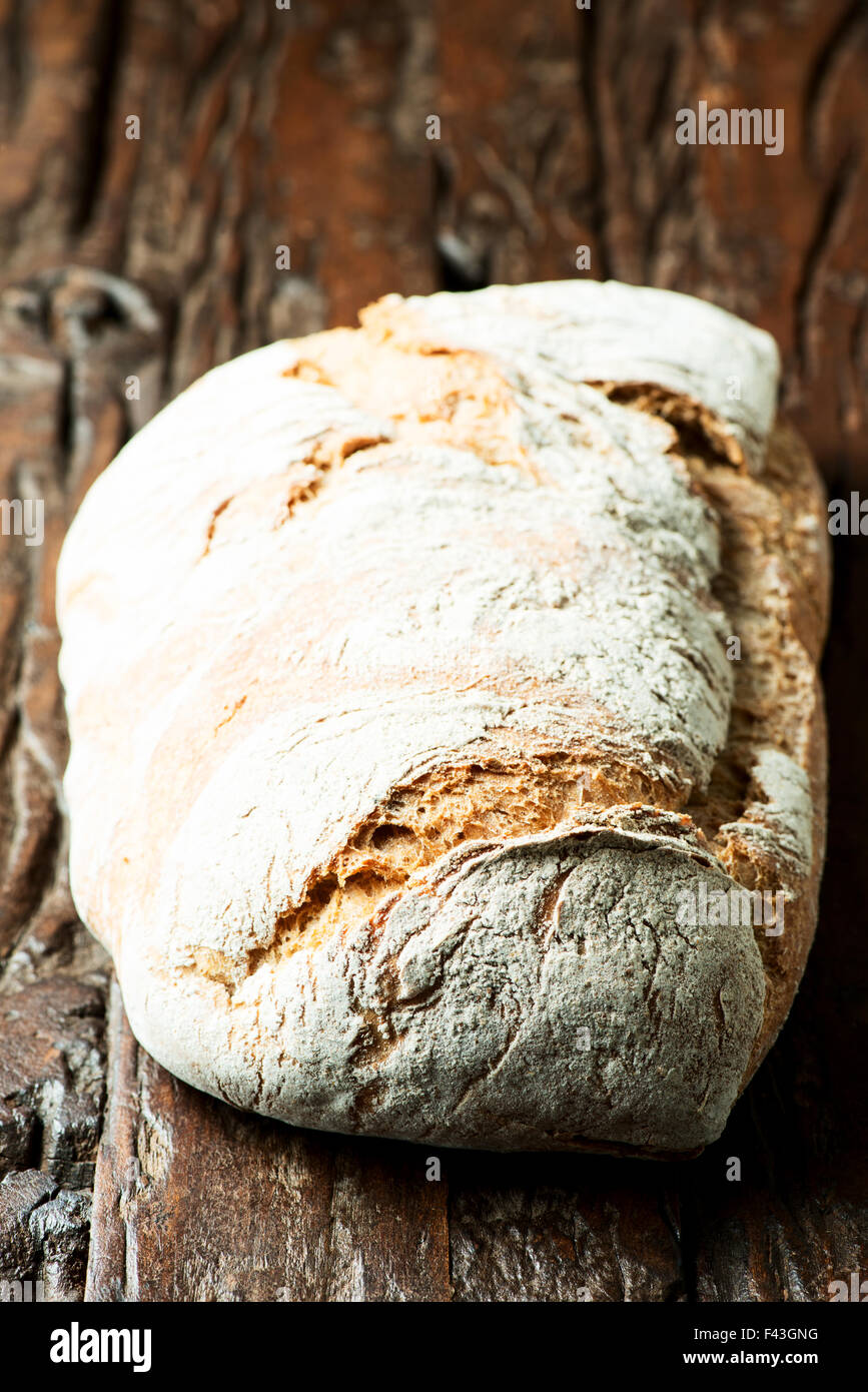 Large loaf of bread homemade Stock Photo - Alamy