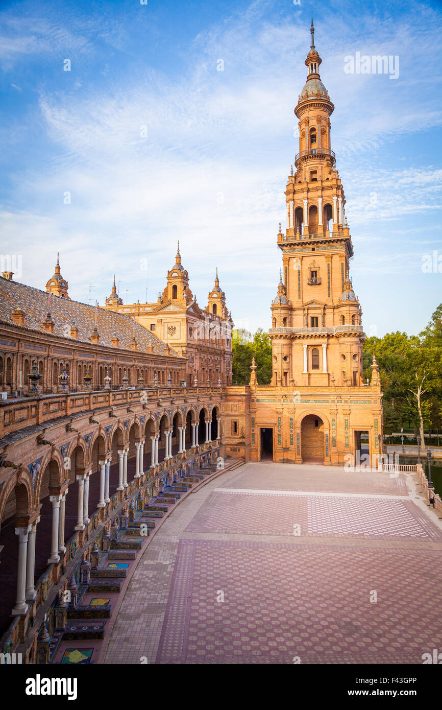 Seville Spain Square Stock Photo - Alamy