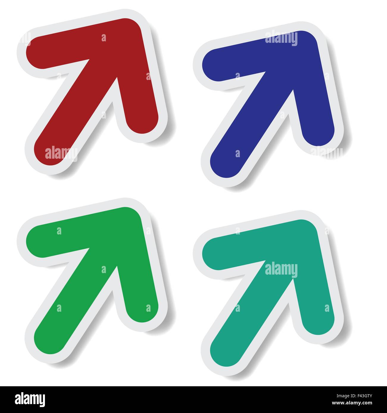 Green arrows pointing upwards hi-res stock photography and images - Alamy