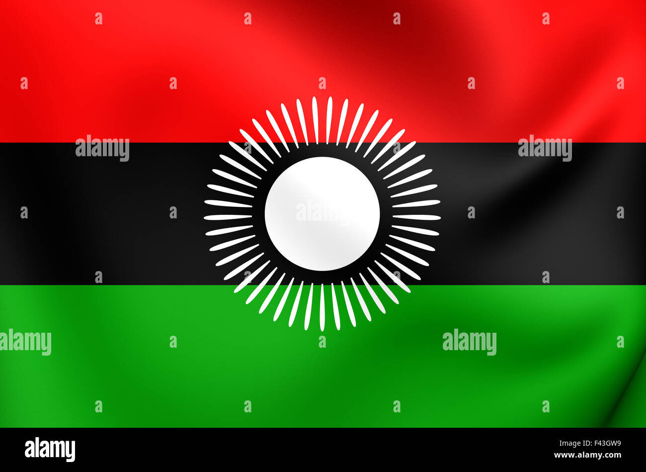 Flag of Malawi Stock Photo - Alamy