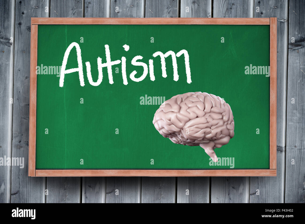 Composite image of brain Stock Photo - Alamy