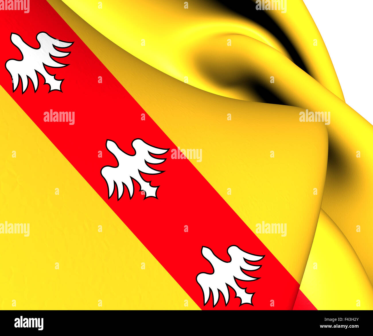 Flag of Lorraine Stock Photo - Alamy