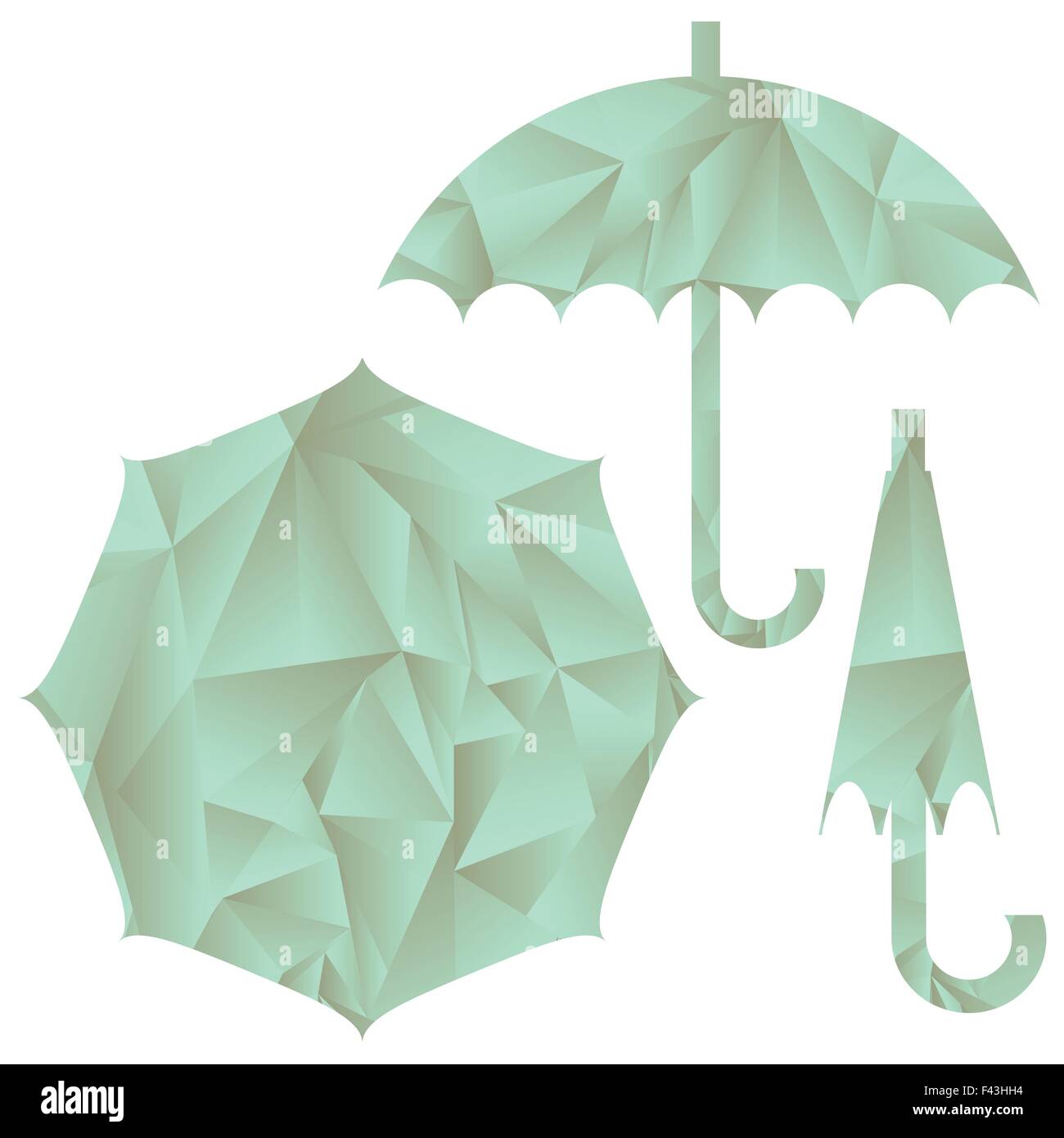 Umbrella shapes hi-res stock photography and images - Alamy