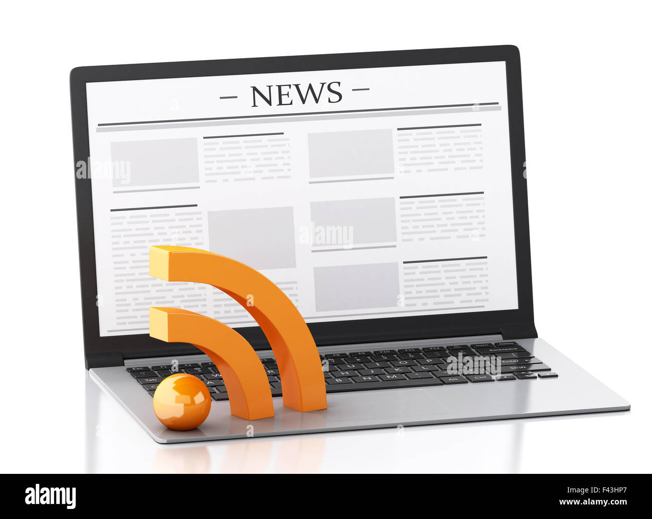 News concept 3d hi-res stock photography and images - Alamy