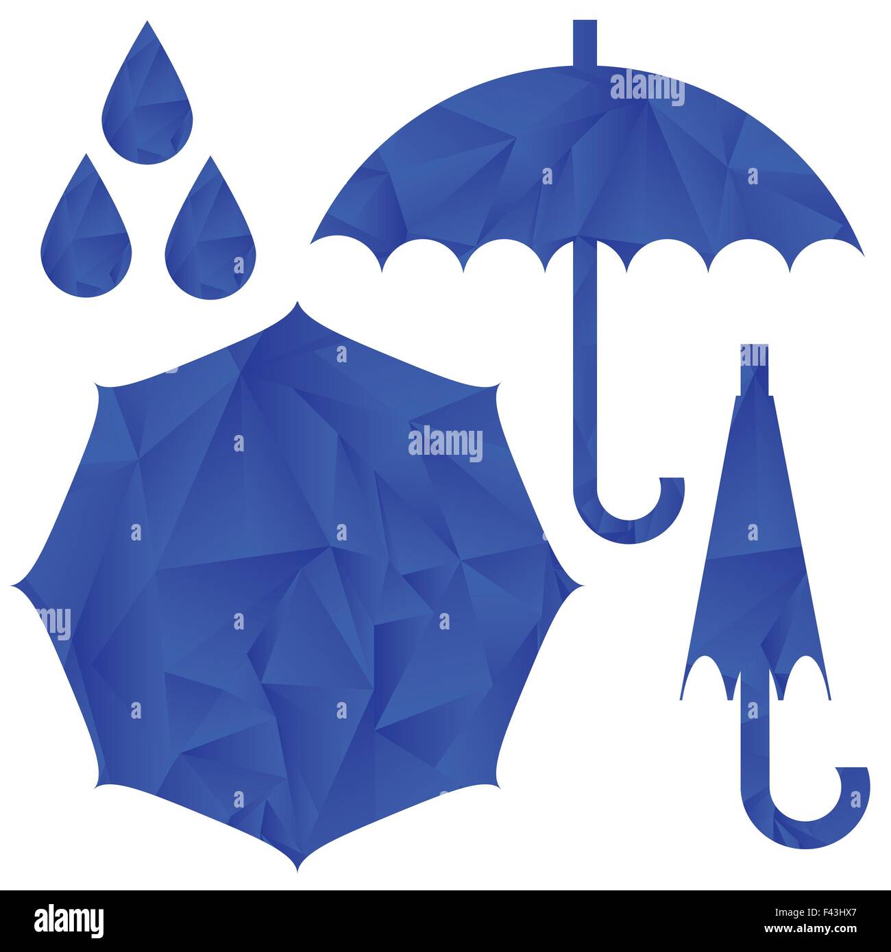 Umbrella shapes hi-res stock photography and images - Alamy