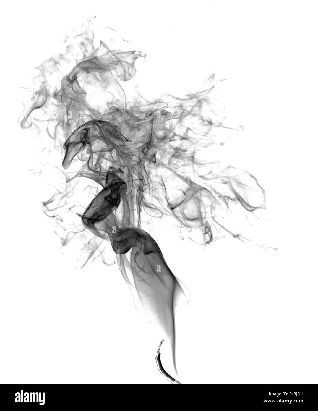 Abstract dark smoke Stock Photo - Alamy