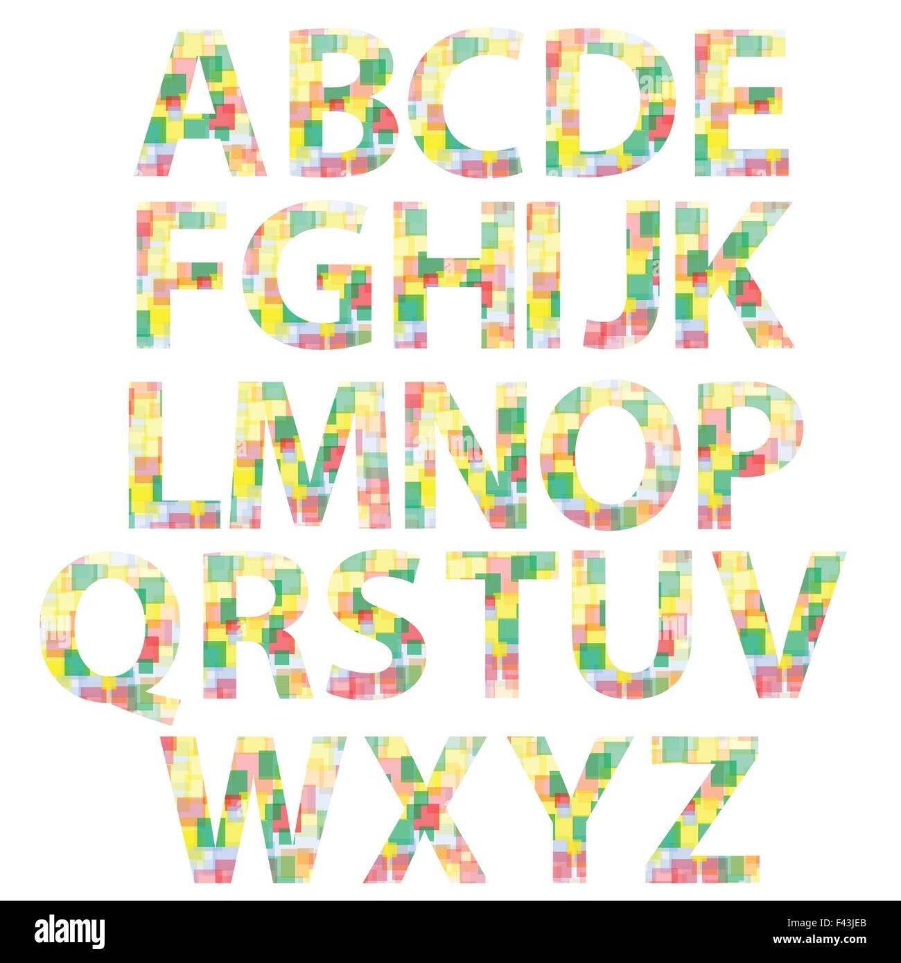 Ray alphabet hi-res stock photography and images - Alamy