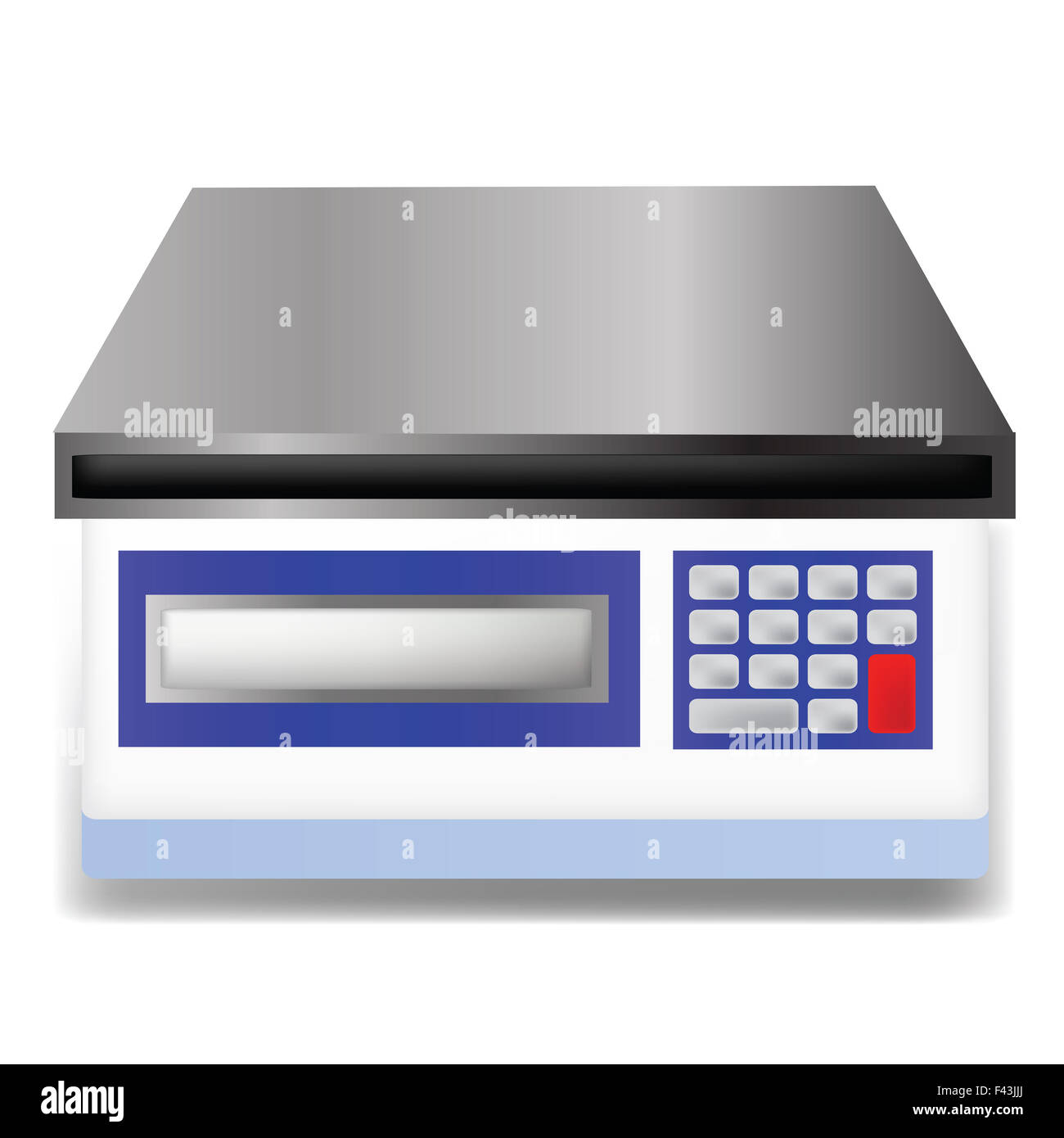 Digital numbers display Cut Out Stock Images & Pictures - Alamy