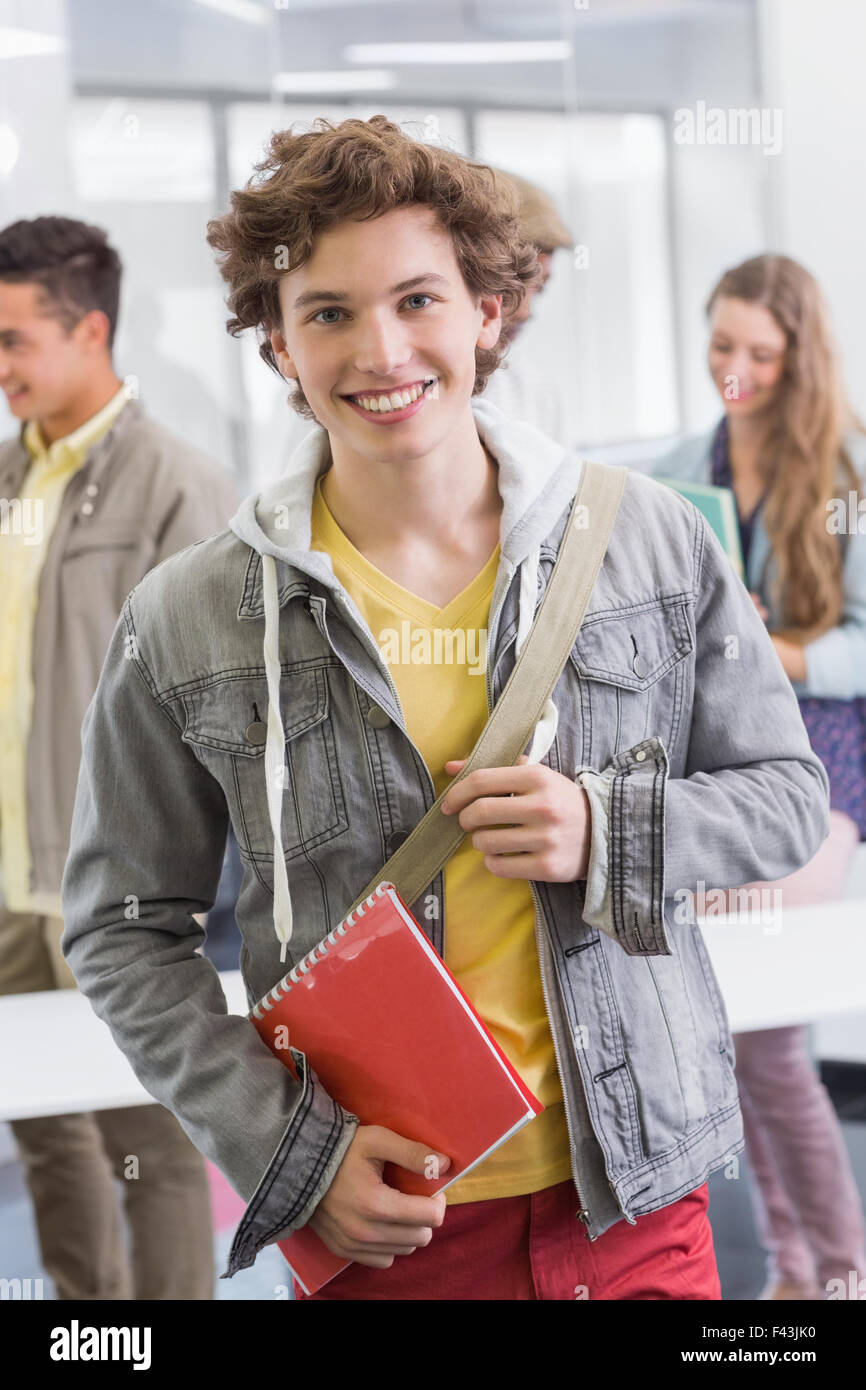 Fashion student smiling at camera Stock Photo - Alamy