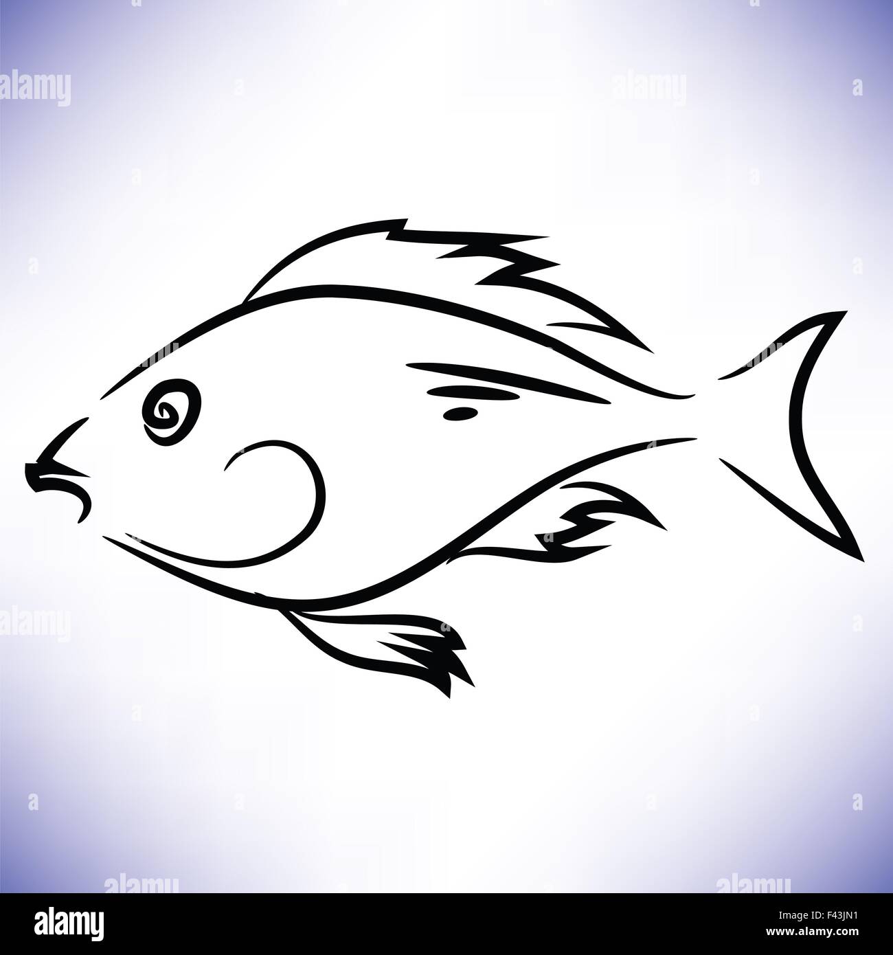 Fin circle logo hi-res stock photography and images - Alamy