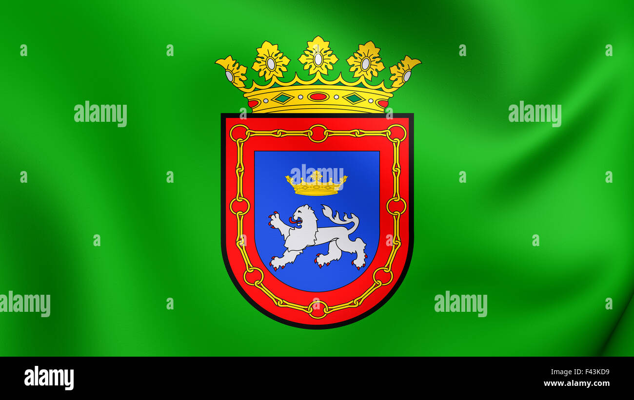 Flag of Pamplona, Spain Stock Photo - Alamy