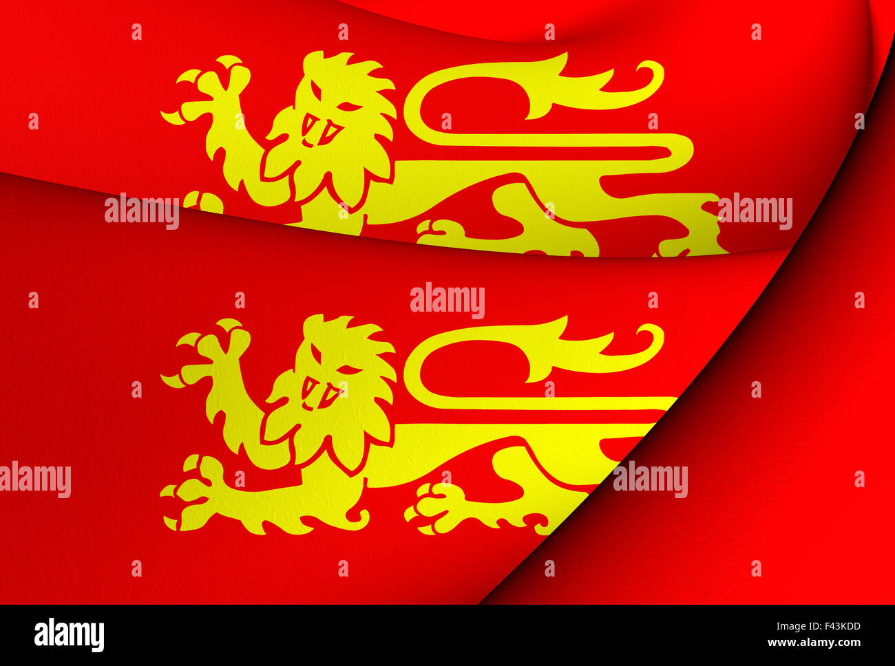 Normand flag hi-res stock photography and images - Alamy