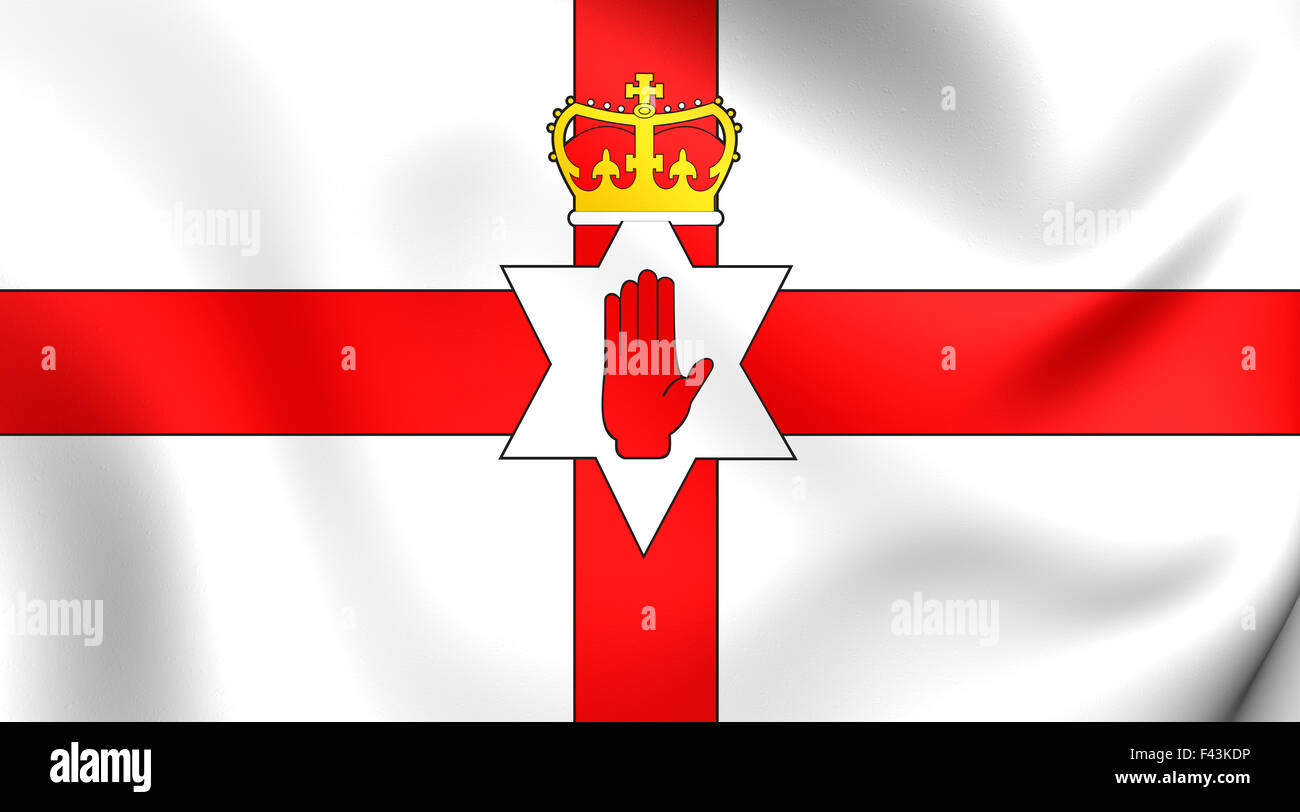 Northern Ireland Flag Illustration Stock Photos & Northern Ireland Flag ...