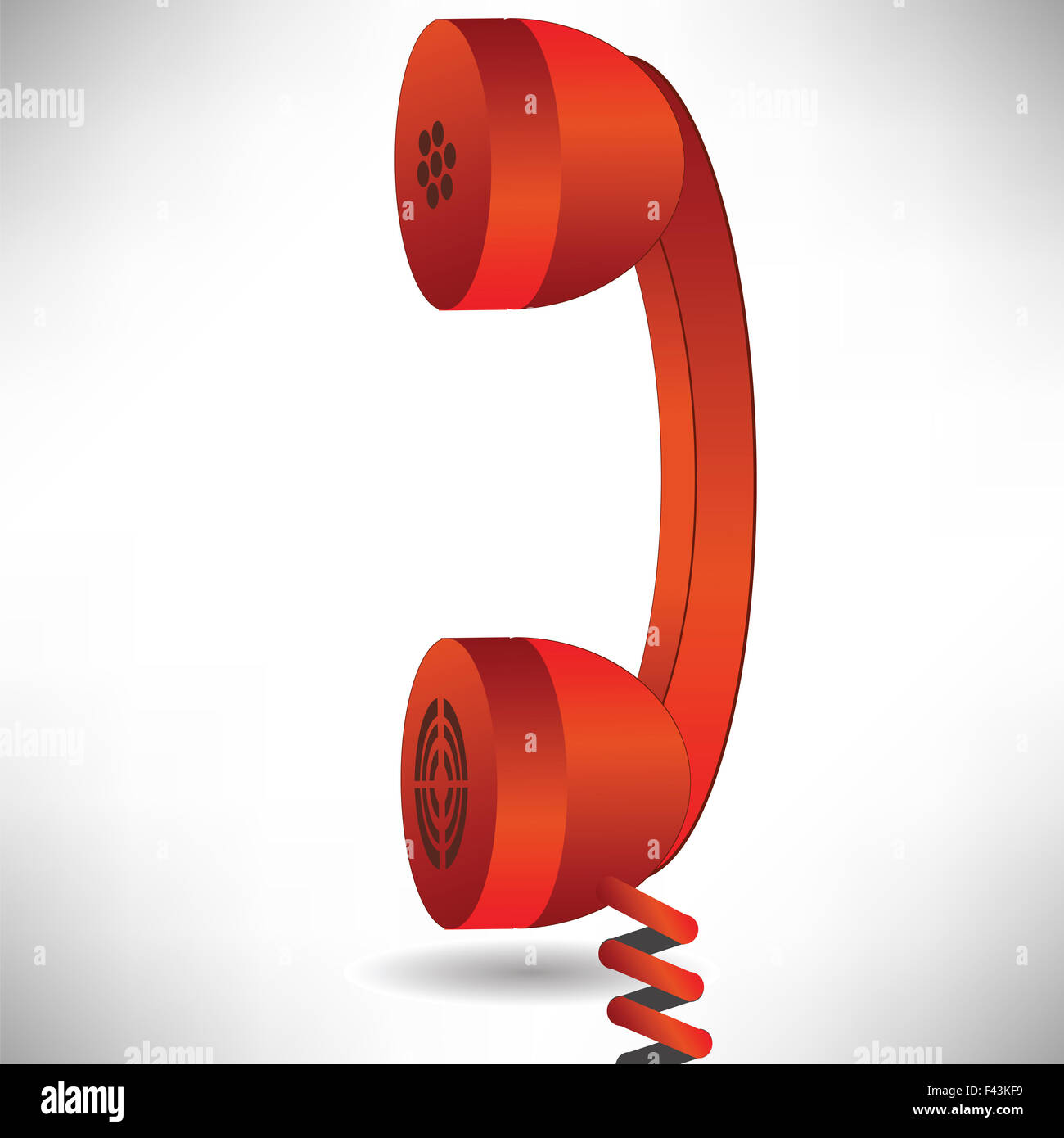 Red handset hi-res stock photography and images - Alamy