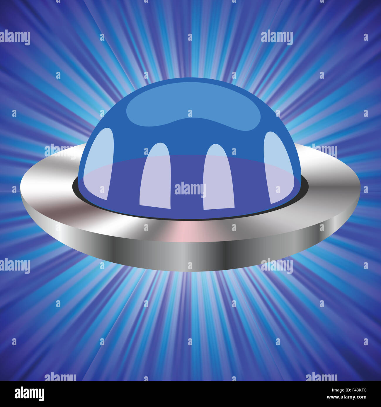 Alien spaceship round hi-res stock photography and images - Alamy