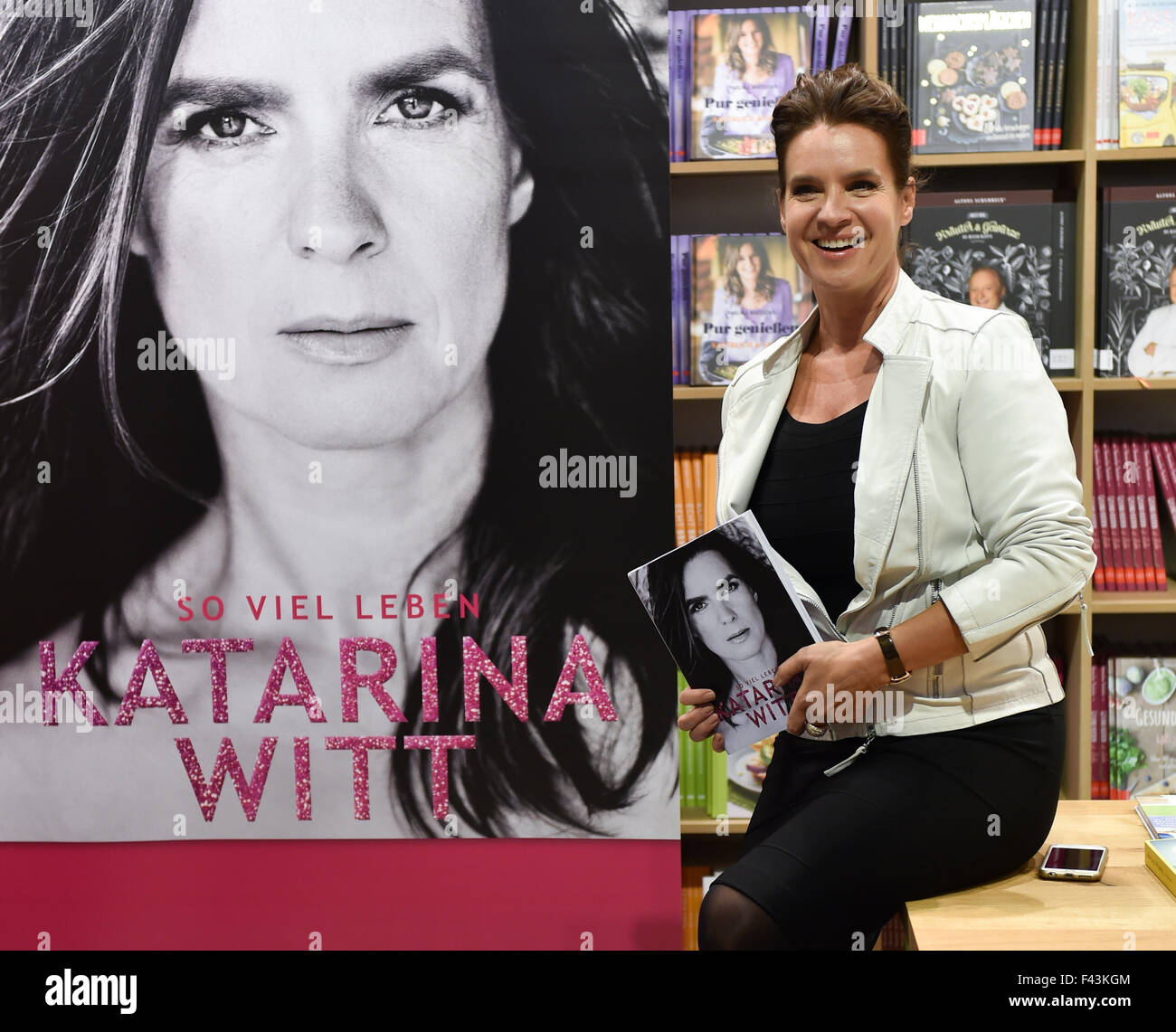 Frankfurt, Germany. 14th Oct, 2015. The two-time World Figure Skating ...