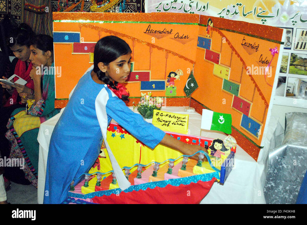 Students take keen interest at stall during Science Exhibition held at ...