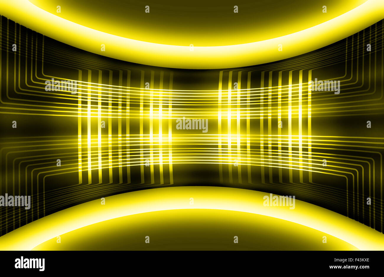 abstract yellow color background with line pattern Stock Photo - Alamy