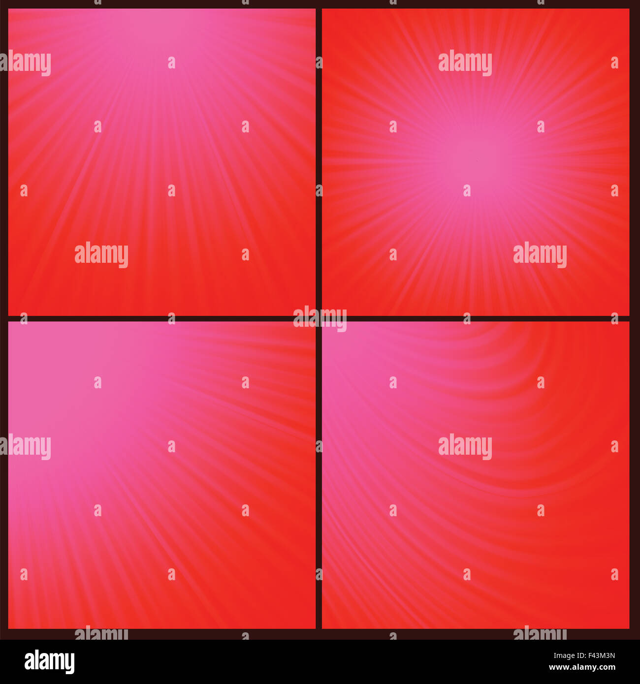 red rays background Stock Photo - Alamy