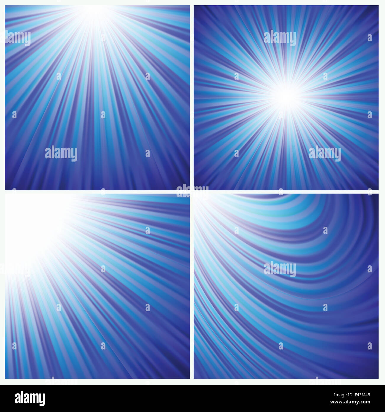 blue rays background Stock Photo - Alamy