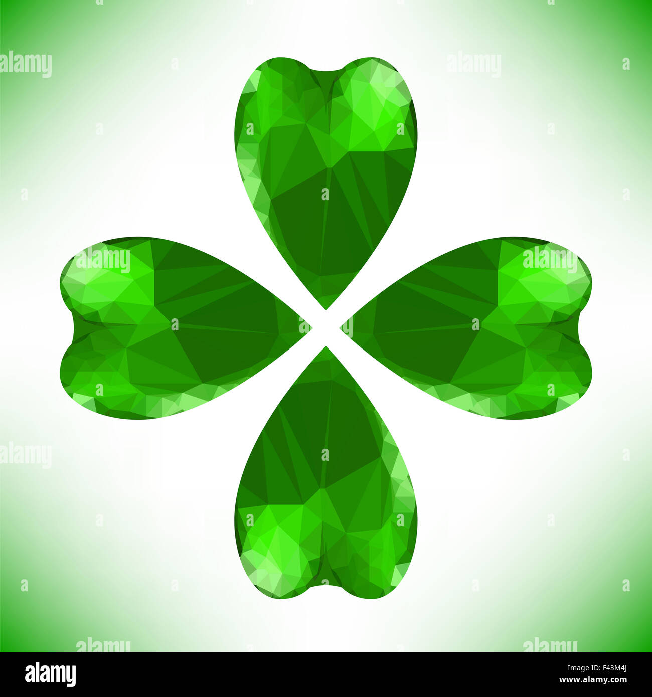 Four- leaf clover Stock Photo - Alamy