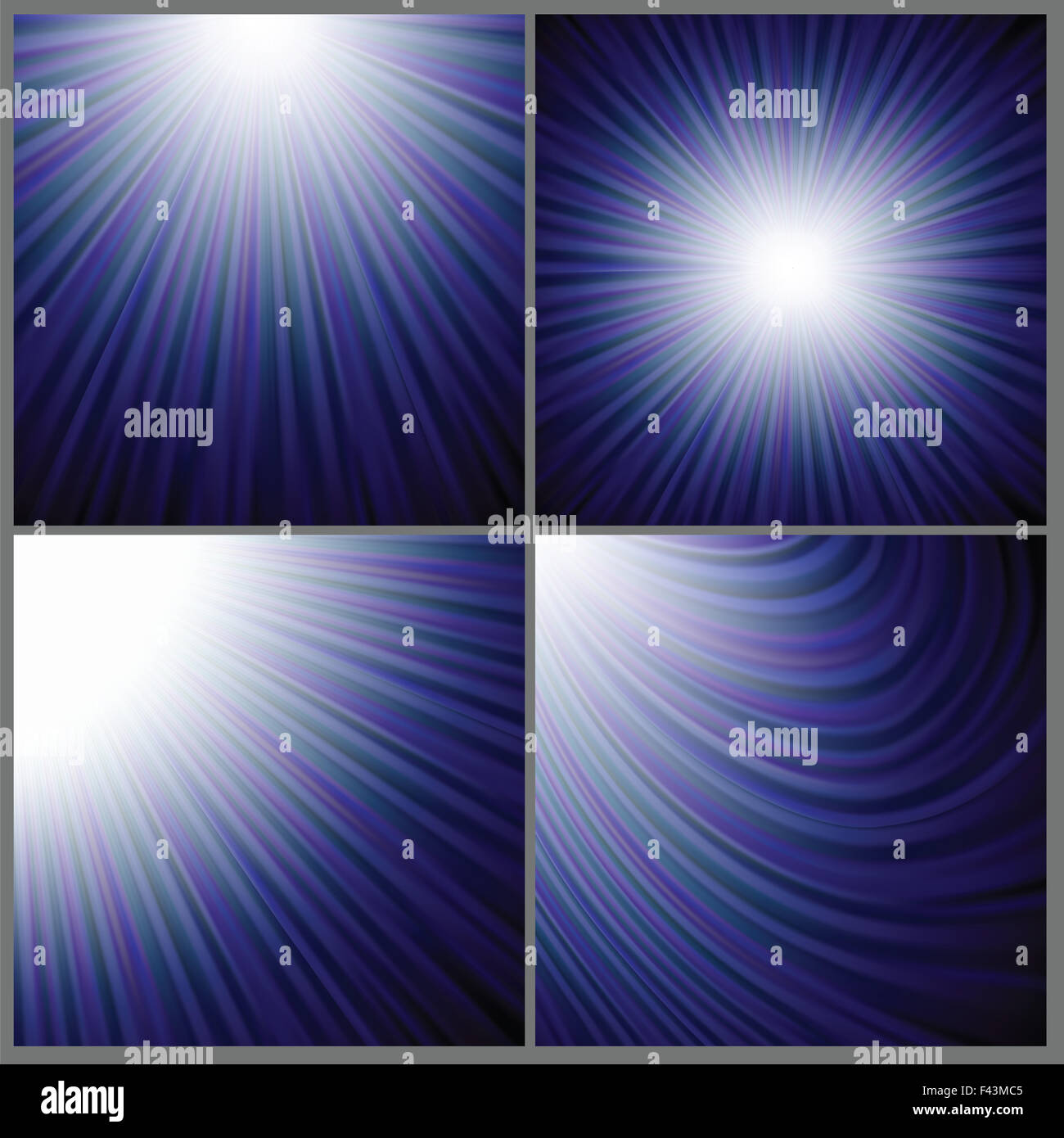 blue rays background Stock Photo - Alamy