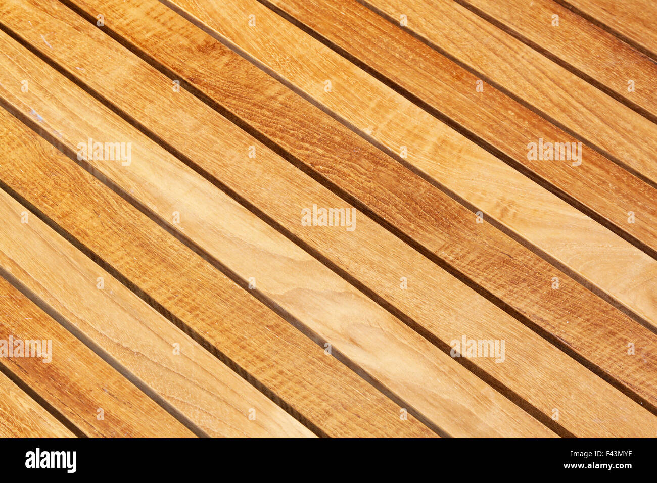Diagonal wood plank board background Stock Photo - Alamy