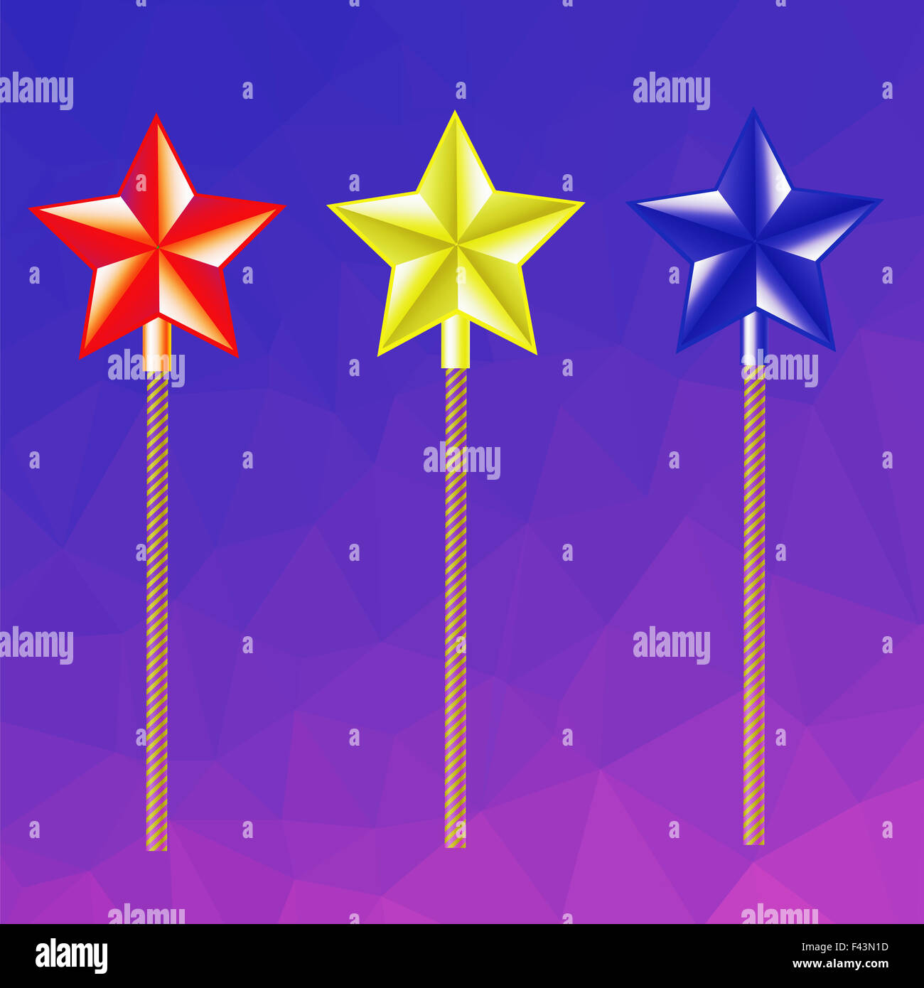 Gold magic wand hi-res stock photography and images - Alamy