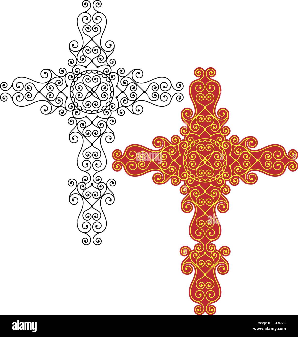 Cross Christian Design Vector Art Stock Vector Image & Art - Alamy